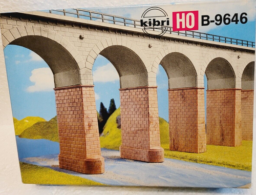 KIBRI B-9646 HO SCALE BRICK BRIDGE PIERS MODEL RAILWAY LAYOUT KIT | eBay