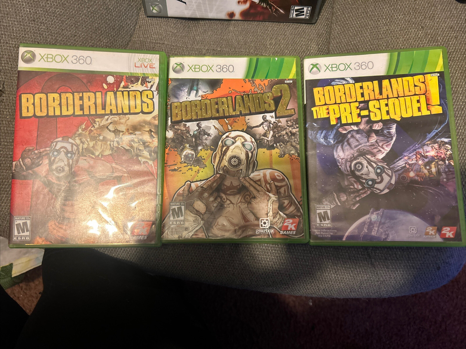 Borderlands / Borderlands 2 / Borderland The Pre Sequel Bundle Xbox 360 ...