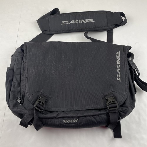 Dakine Laptop Shoulder Strap Messenger Travel Bag Black Padded | eBay