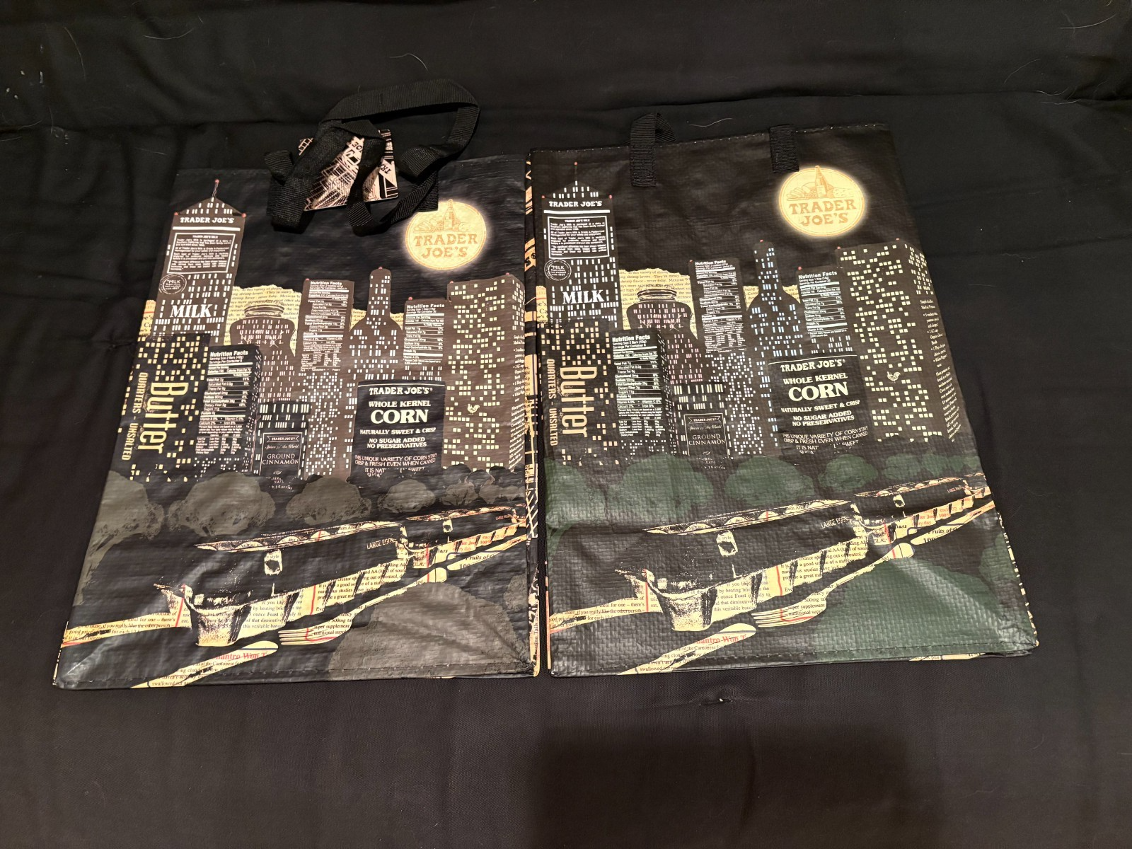 1 PC NWT Trader Joe’s Nocturne NEW York City ECO Reusable Grocery Tote Bag | eBay