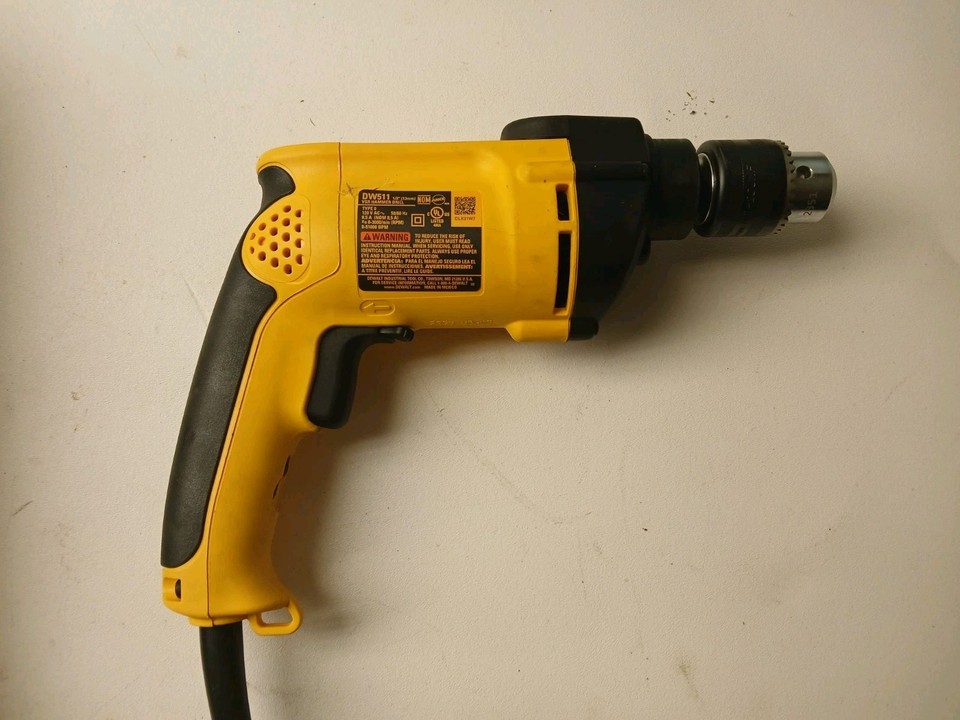 DeWalt 7.8 Amp Corded Electric 1/2" Hammer Drill Model# DW511 Open Box ...