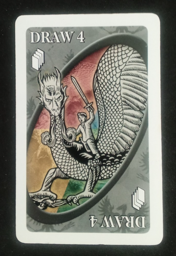 2007 eragon Uno Card Dragon Rider Draw 4 Card | eBay