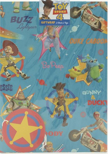Disney Toy Story wrapping paper - Gift Wrap 2 sheets 49cm x 69cm Buzz ...