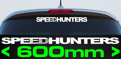 SPEEDHUNTERS die cut Windscreen Windshield Banner DECAL 600mm STICKER ...