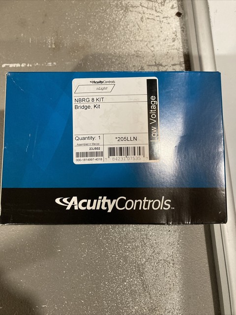 Acuity Controls NBRG 8 nLight Lighting Bridge 8-port 24v Kit Sensor for ...