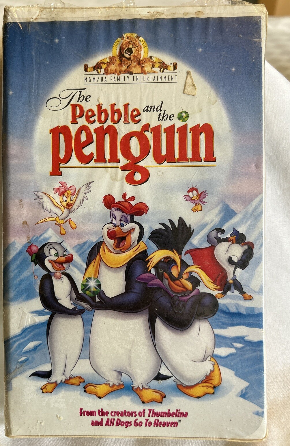 NEW The Pebble and the Penguin (VHS, 1995, Clam Shell Case Family ...