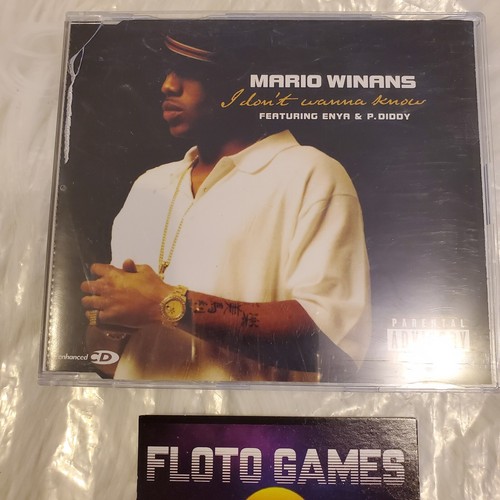 CD MUSICAL : Mario Winans - I Don't Wanna Know - Boitier Cristal ...