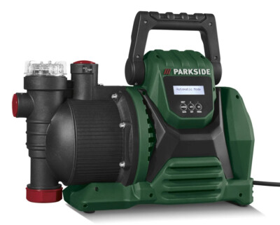 Parkside Haus- und Gartenautomat PHGA 1300 Pumpe 5 bar / 1.300 W / max ...