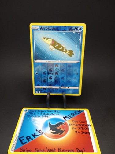 Arrokuda 082/264 Fusion Strike Reverse Holo Common Pokemon Card | eBay