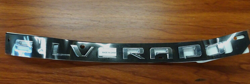 NEW OEM 2019-2021 Chevrolet Silverado 1500 2500 CHROME Tailgate Emblem ...