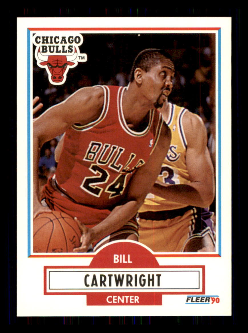 1990 Basketball Fleer Bill Cartwright Chicago Bulls #23 11 | eBay