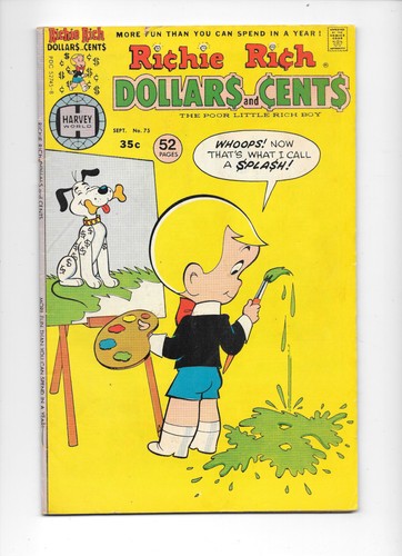 Richie Rich Dollars & Cents #75 1976 FN/VF Harvey Comics | eBay