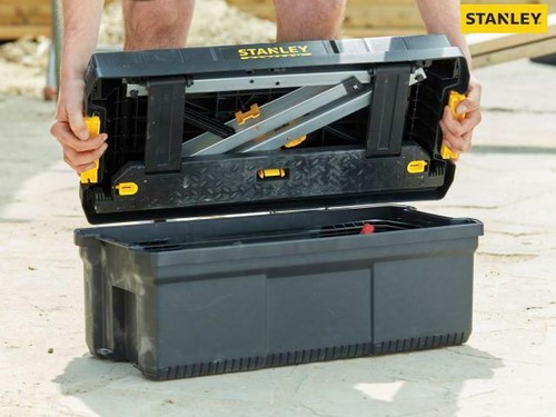 Stanley 181083 FatMax Work Step Up Platform Stool With Tote Tool ...