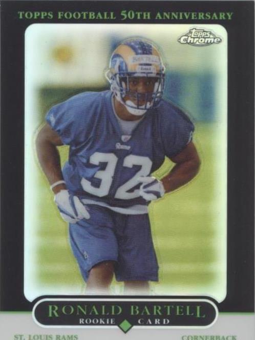 2005 Topps Chrome - Ronald Bartell #248 Black Refractor /100 (RC) for sale online | eBay