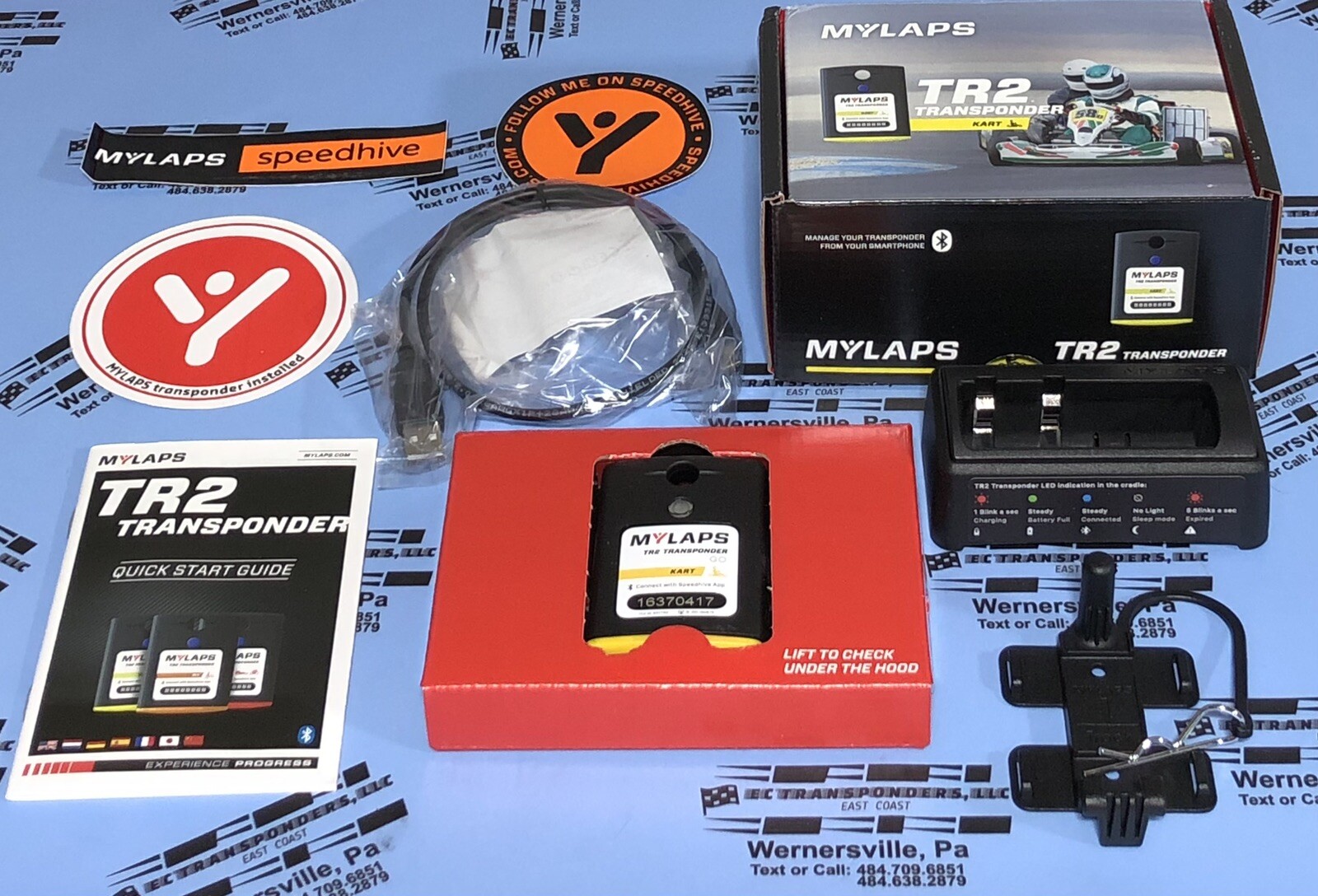 MYLAPS / AMB TRANX160 No Subscription Kart Transponder for sale online ...