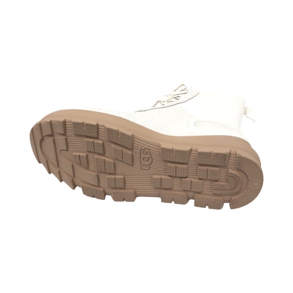 UGG Women's The UGG Lug Combat Boots Black White Sand Moss Green ...