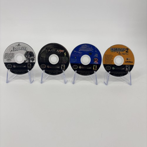 Nintendo Gamecube Disc Only Lot x4: NBA 2K2, Madagascar, American ...