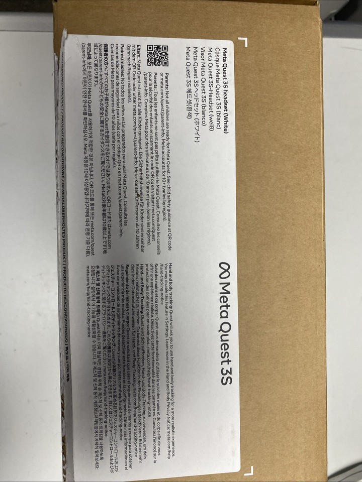 Meta Quest 3s 128GB VR Headset Only OPENED BUT NEVER USED | eBay UK