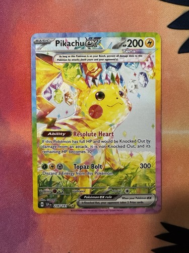 2024 Pikachu EX 238/191 SIR Surging Sparks. Extremely Rare | eBay