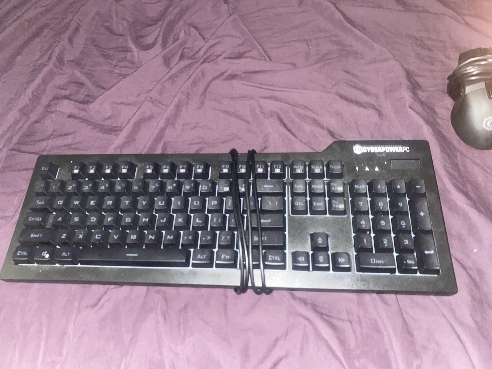NIP Cyberpower PC 01 NOHI LED Wired Gaming Keyboard + Elite M1 131 ...