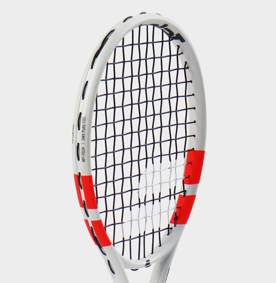 Babolat 2024 Pure Strike Mini Tennis Racket Racquet 25.5cm White NWT ...
