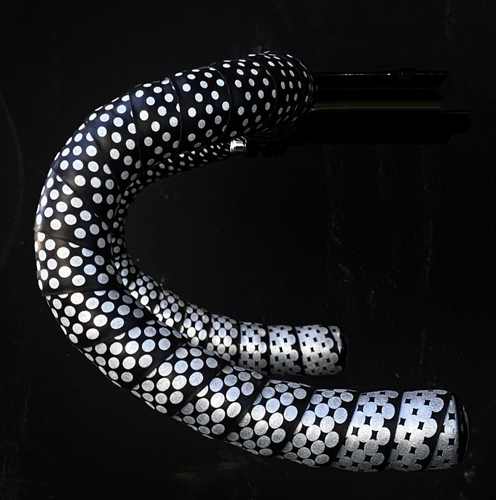 MASH gradient bar tape (black/reflective) | eBay