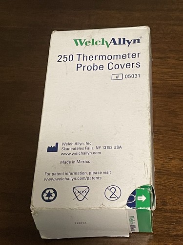 Welch Allyn Probe Covers SureTemp 378, 679, 690, 692 Thermometers 250 ...