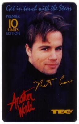 10u Another World TV Show - Matt Crane 'Matt' Phone Card | eBay