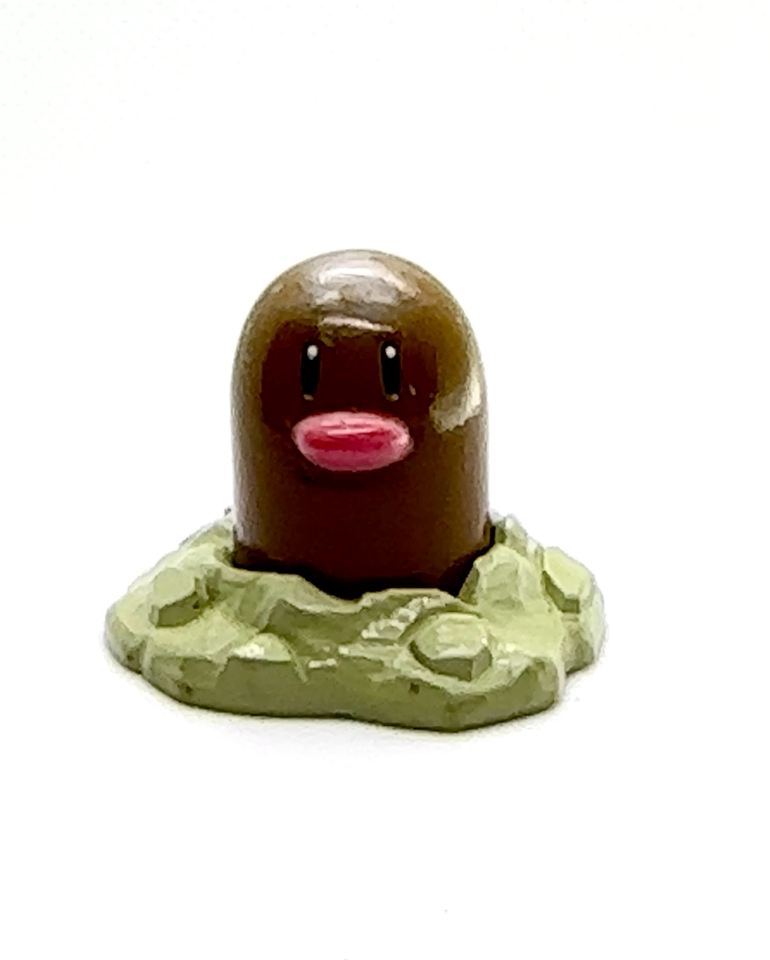 Diglett Figure Original Pokémon Nintendo CGTSJ TOMY Moncolle 1999 ...