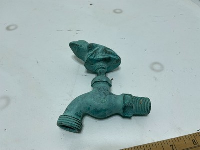 Brass Frog Spigot ~ Outdoor Water Faucet Hose Spicket Tap | eBay
