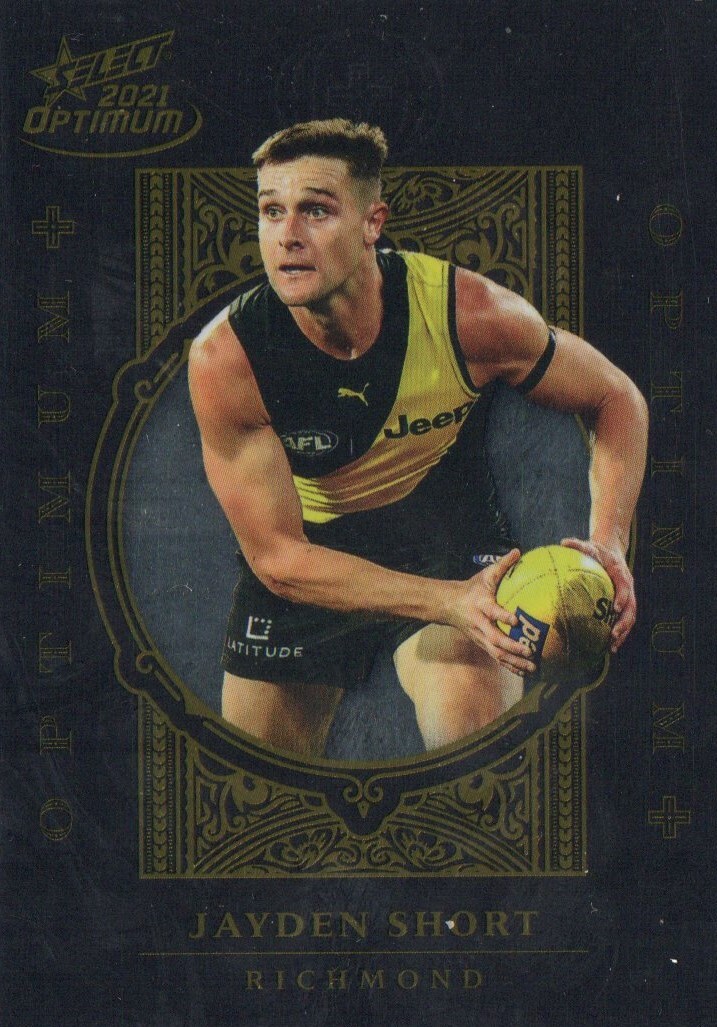 2021 AFL SELECT OPTIMUM PLUS JAYDEN SHORT RICHMOND TIGERS 143/455 | eBay Australia