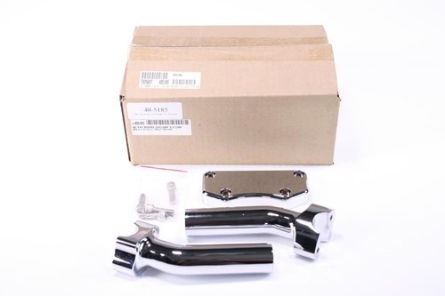 Bikers Choice Fat Risers With Clamp 5.5 Chrome 405185 | eBay