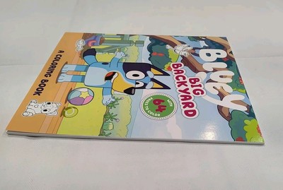 Bluey: Big Backyard Coloring Book | eBay