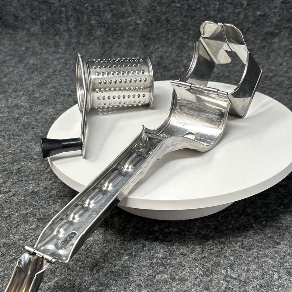 Vintage Mouli Rotary Cheese Grater Stainless Steel Durable Made in ...