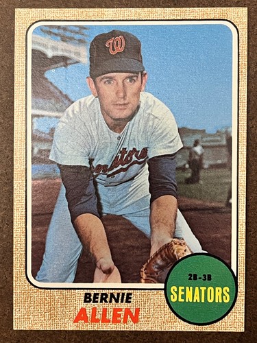 1968 Topps Baseball - #548 Bernie Allen Senators NM-MT (High Series) | eBay