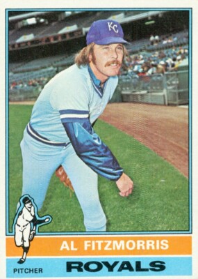 1976 Topps Al Fitzmorris 144 Royals | eBay