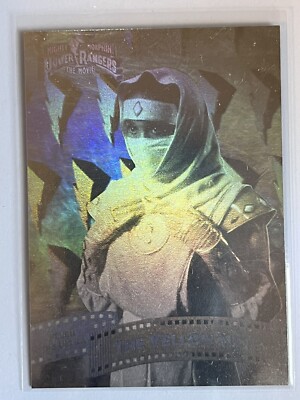 1995 Fleer Power Rangers Hologram The Yellow Ninja #2 of 12 NM/Mint | eBay
