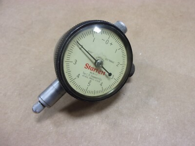 Starrett No. 81-111 Dial Test Machinist Indicator .0001" Mill Metal ...