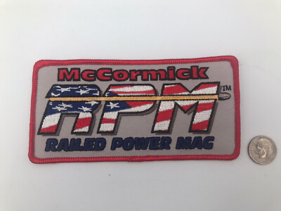 Chip McCormick Railed Power Mag Rpm Patch In Red White&blue | eBay