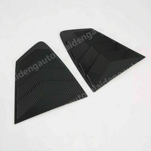 For Mazda 3 Axela Sedan 2019-2023 ABS Carbon Fiber Look Side Window ...