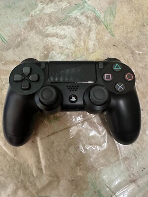 Official Sony PlayStation PS4 Dualshock 4 Black Wireless Controller | eBay