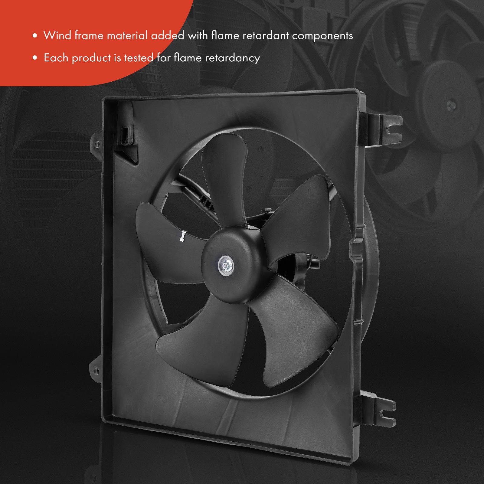 Radiator Cooling Fan Assembly for Suzuki Forenza 2004-2008 Reno 2005 ...