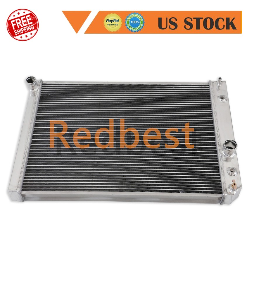 3 Rows Aluminum Radiator For 1989-1996 Chevy Corvette C4 5.7L V8 Engine ...