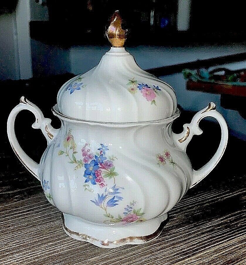 Thomas Germany Tea Set Pitcher, Creamer, Sugar Bowl W/lids Numbered ...