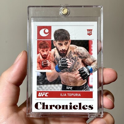 Ilia Topuria Red Chronicles /199 RC Chronicles 2022 UFC ROOKIE | eBay