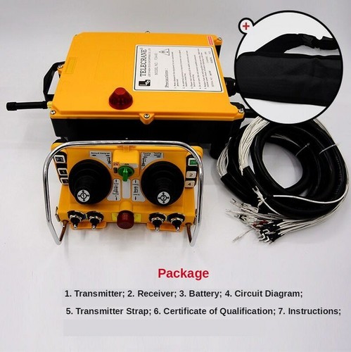 Original wireless industrial electric hoist remote control F24-60 crane ...