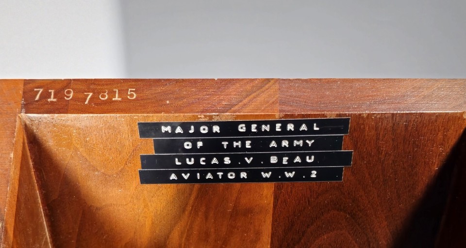 Vintage CHELSEA Korean War Major General LUCAS VICTOR BEAU's Personal ...
