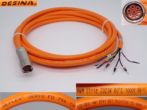 DESINA ÖLFLEX SERVO FD 796 CP Kabel 17-5 #6373 | eBay
