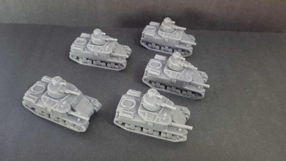 N Scale U.S. M3 Lee Tank Platoon lot X5 resin 1/160th scale 15mm | eBay
