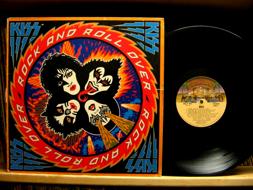 Kiss / Rock And Roll Over-Classic Rock Vinyl - 1976 OG With Inner / No ...